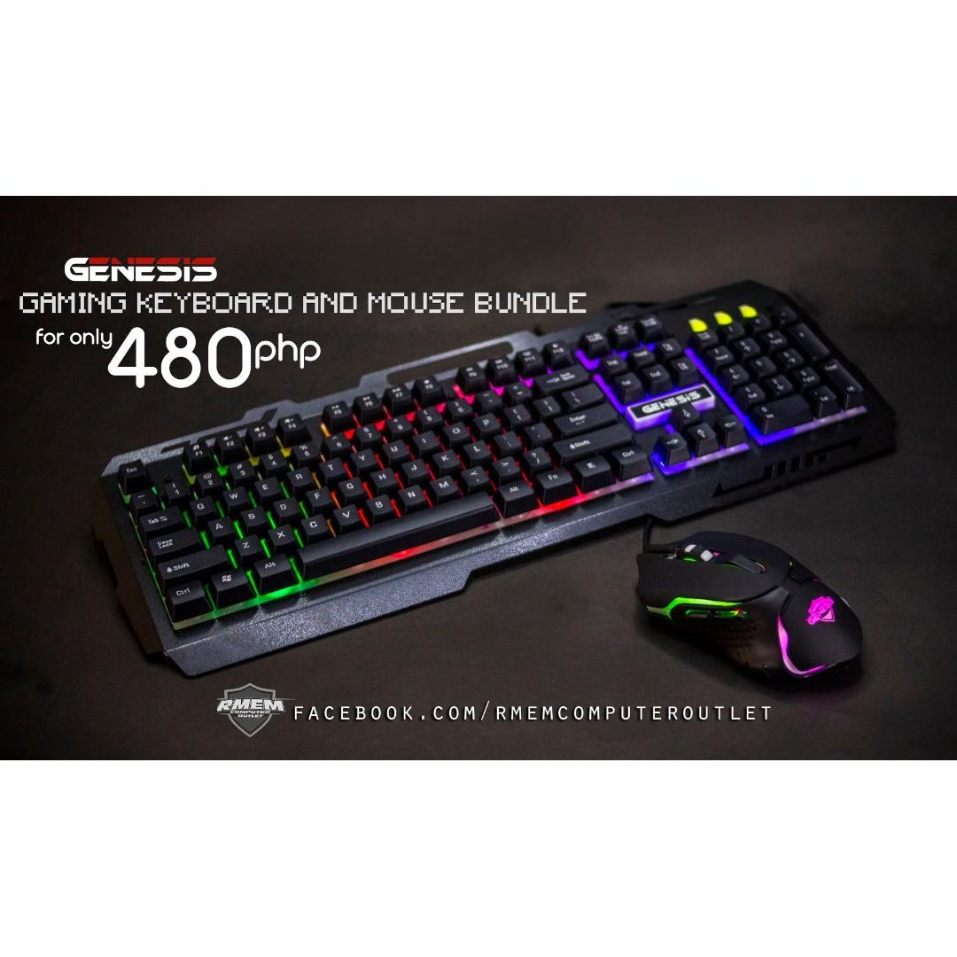 Genesis Gaming RGB mouse and Keyboard, Computers & Tech, Parts ...