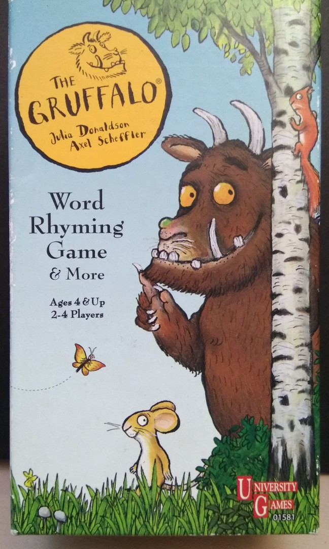 Gruffalo Word Rhyming Game & More, Everything Else on Carousell