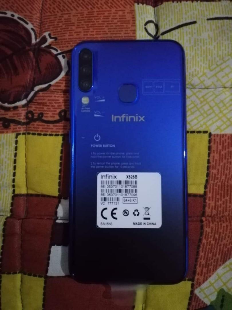Infinix Hot S4 blue, Mobile Phones & Gadgets, Mobile Phones, Android ...