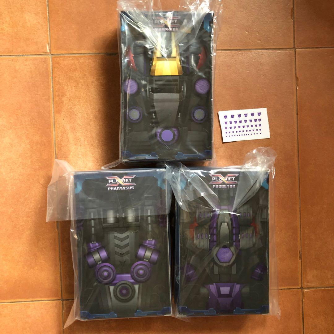 Transformers Planet X - PX-17 PX17 Morpheus PX-18 PX18 Phobetor , PX-19 ...