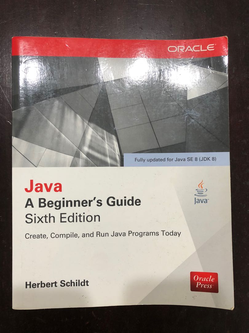 Java A Beginner’s Guide, Hobbies & Toys, Books & Magazines, Assessment ...
