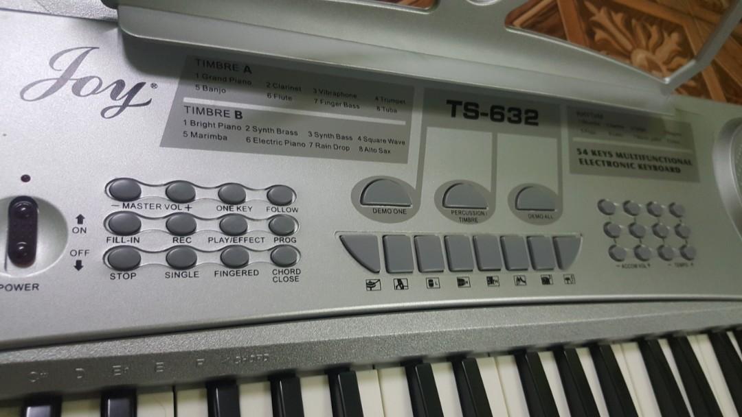 Keyboard JOY TS 632, Hobbies & Toys, Music & Media, Musical Instruments ...