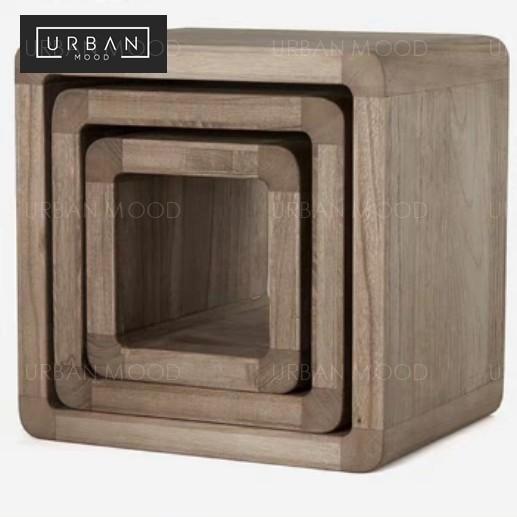 KUBOS Solid Kiri Wood Cube Shelving Units, Furniture & Home Living ...