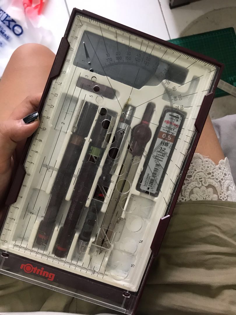 Rotring set, Books & Stationery, Stationery on Carousell