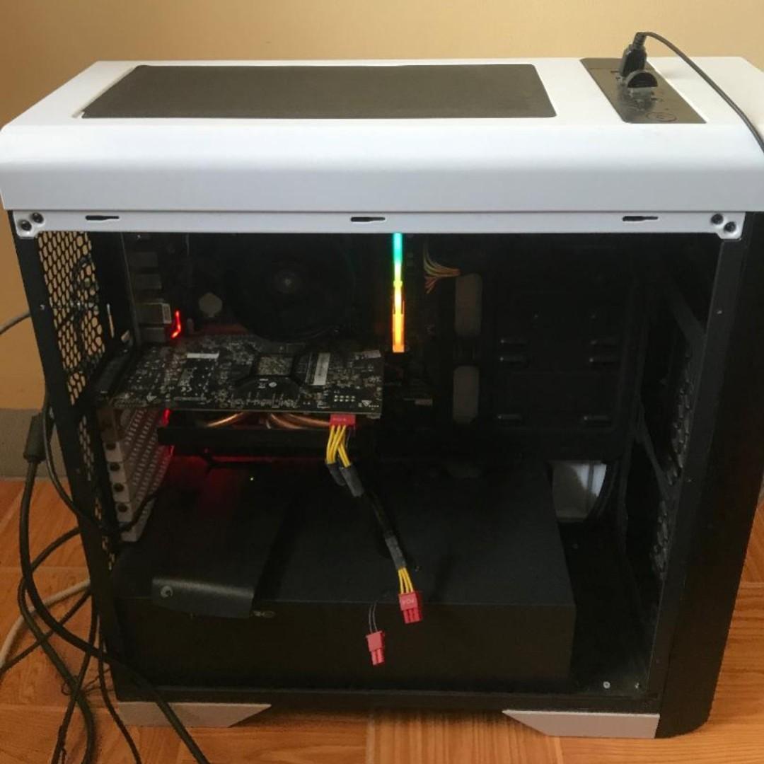 Ryzen 3 2200G Desktop Gaming Set with 144hz Freesync Monitor, Computers ...