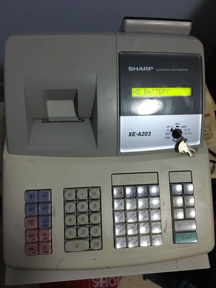 Sharp Cash Register, Computers & Tech, Office & Business Technology on ...