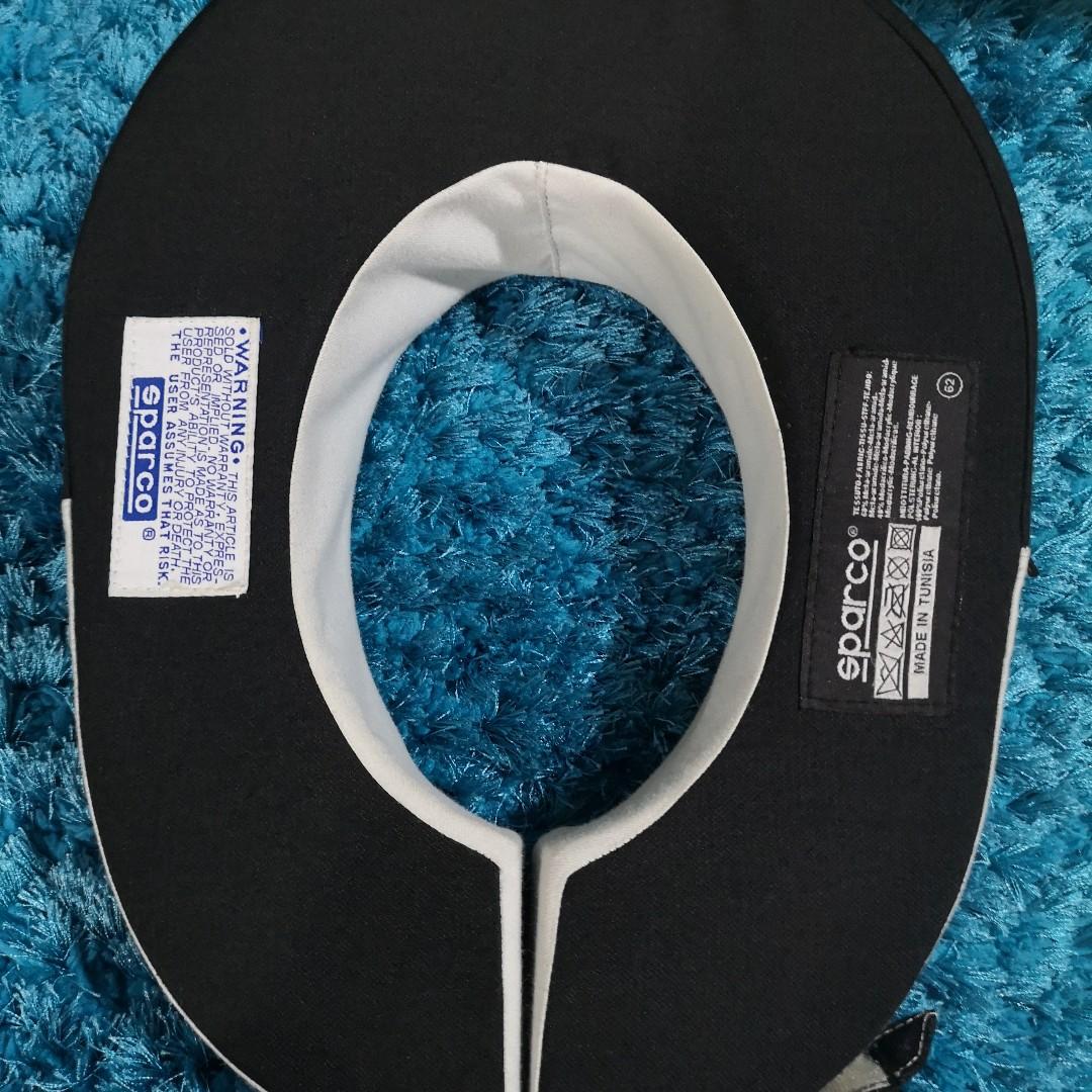 Sparco 55C Neck brace for kart, Car Accessories, Accessories on Carousell