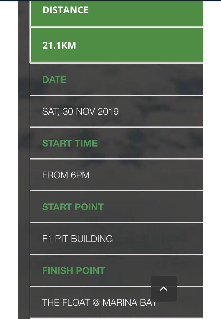 Standard Chartered Marathon (SCM) 2019 - 21km, Tickets & Vouchers ...