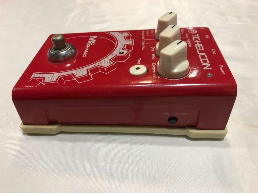TC-Helicon Mic Mechanic 2 Vocal Effects Pedal, Hobbies & Toys, Music ...