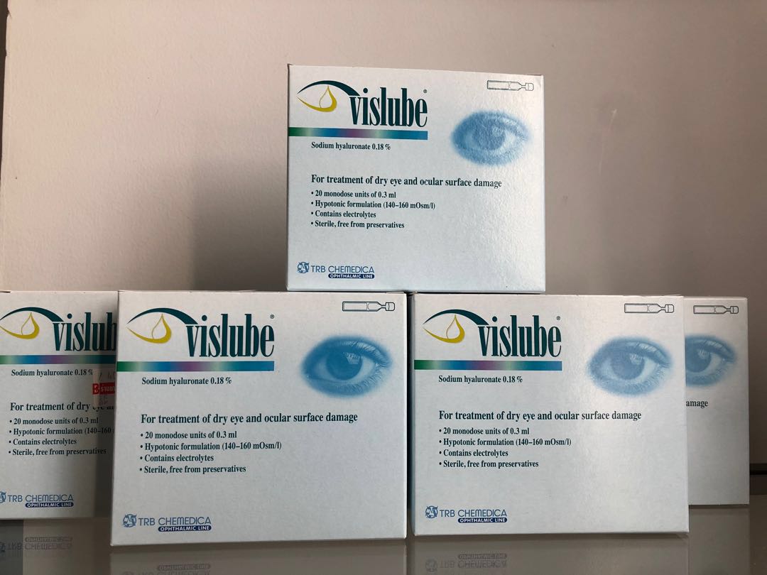 Vislube eyedrops for dry eye / eye drops for post Lasik treatment ...