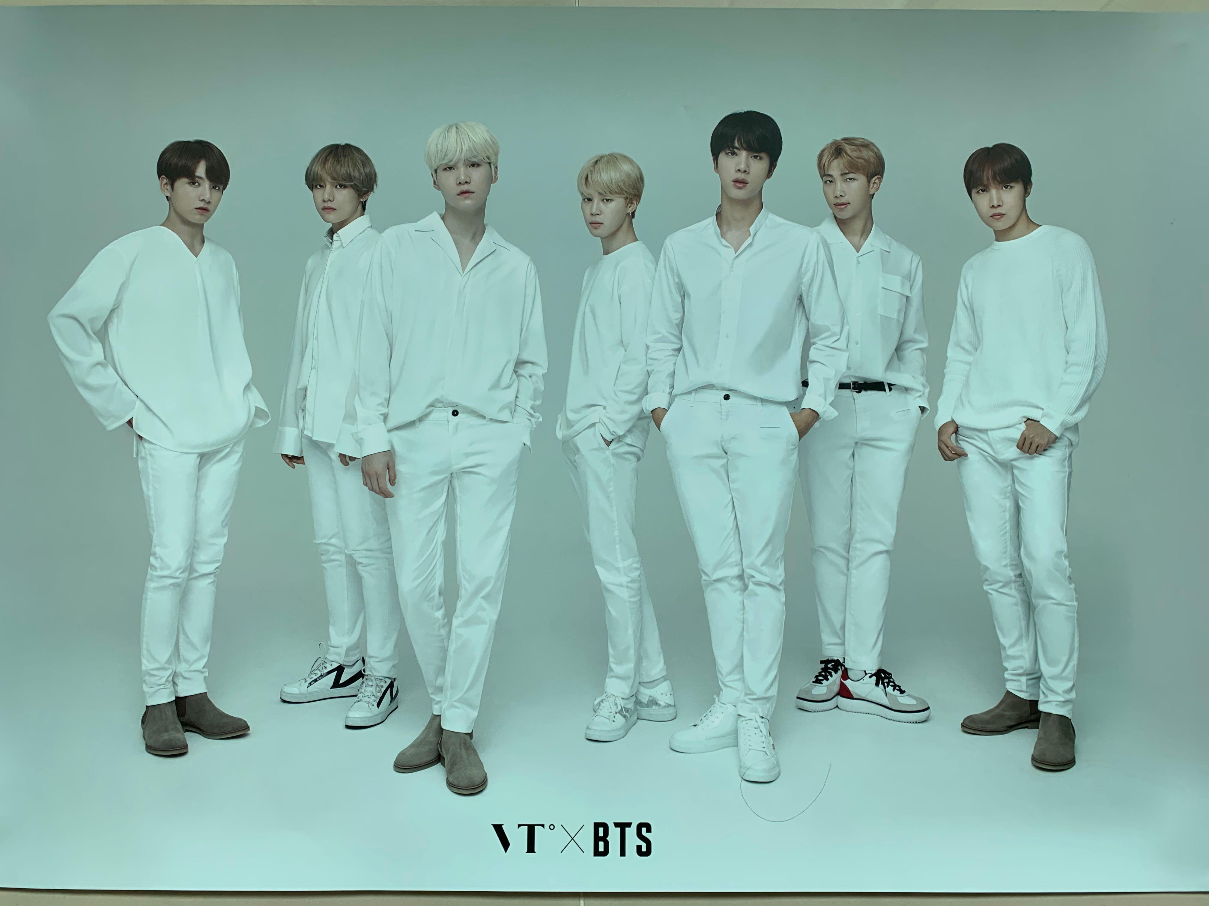 Vt X Bts poster, Hobbies & Toys, Memorabilia & Collectibles, K-Wave on ...