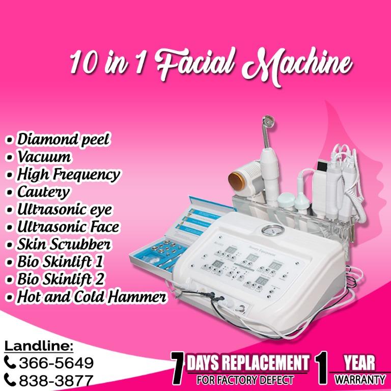 10 in 1 facial machine, Beauty & Personal Care, Face, Face Care on ...