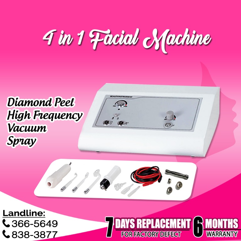 4 in 1 facial machine, Beauty & Personal Care, Face, Face Care on Carousell