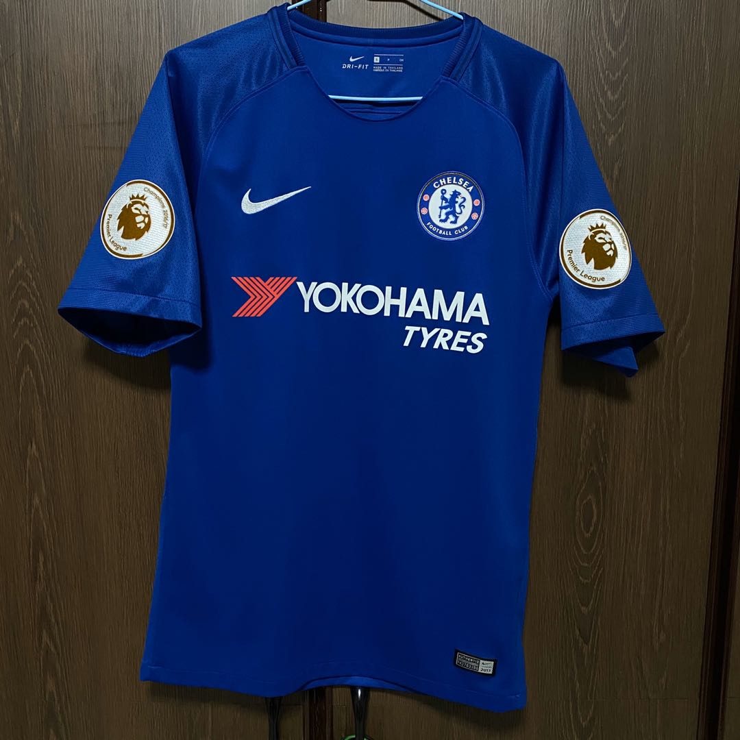 Authentic Chelsea Home Jersey 2017/2018, Men's Fashion, Activewear on ...