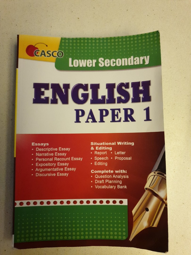 CASCO English Paper 1 revision book, Hobbies & Toys, Books & Magazines ...