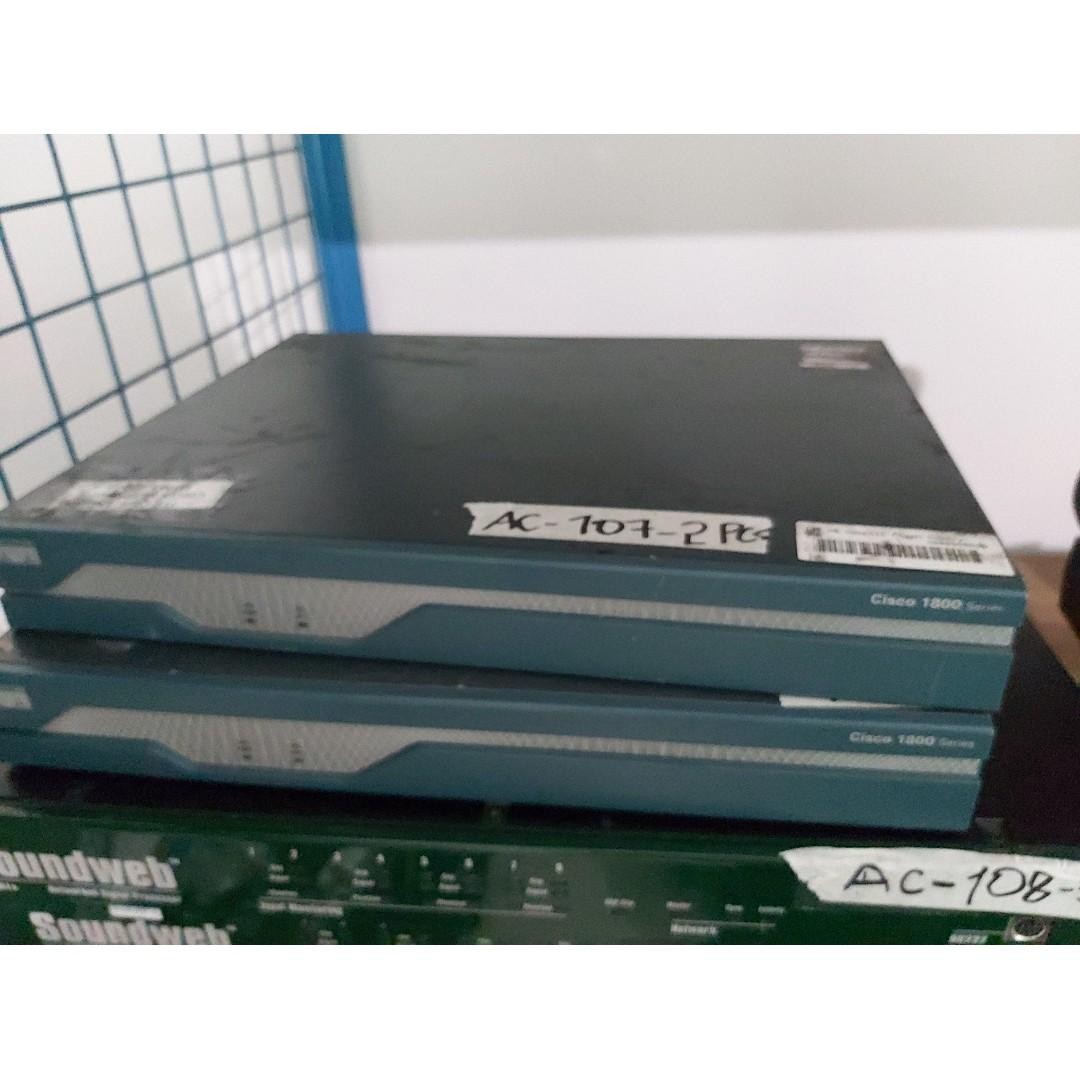 CISCO SYSTEMS 1800 SERIES 1841 MODEL Integrated Services Router @ P4500 EACH, Computers & Tech ...