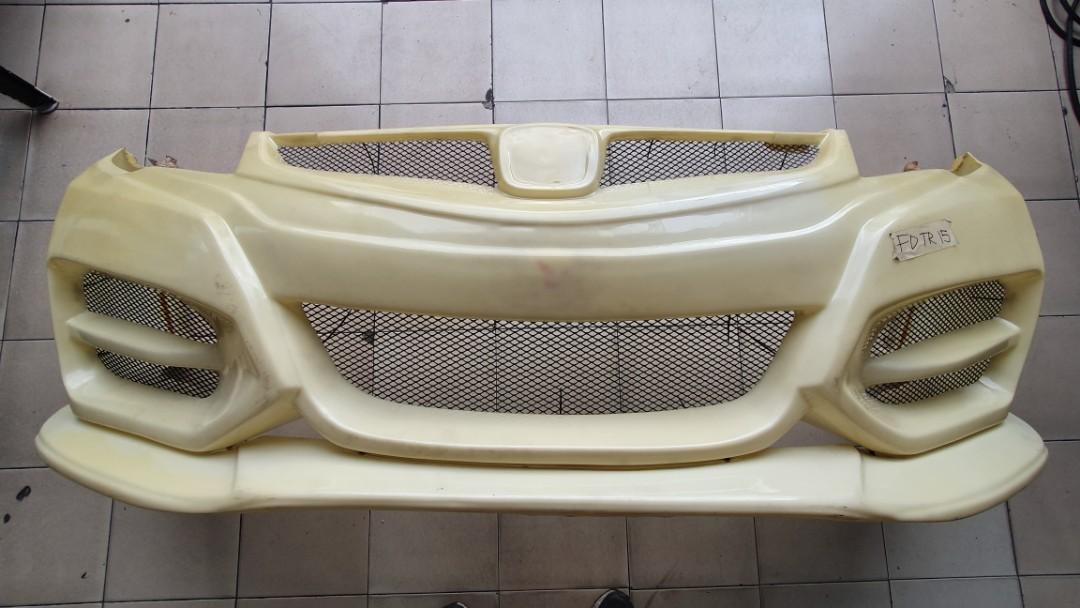 Civic FD Type R with opt DRL and rear bumper 3rd brake lamp Honda, Car ...