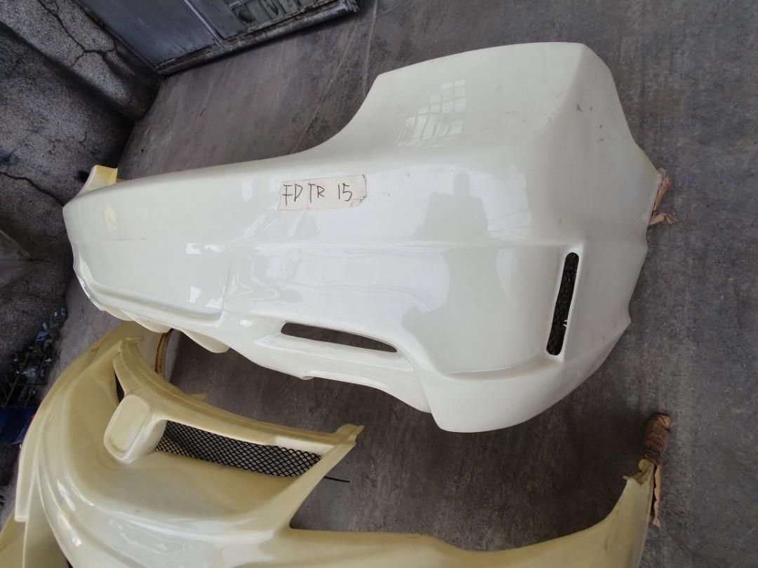 Civic FD Type R with opt DRL and rear bumper 3rd brake lamp Honda, Car ...