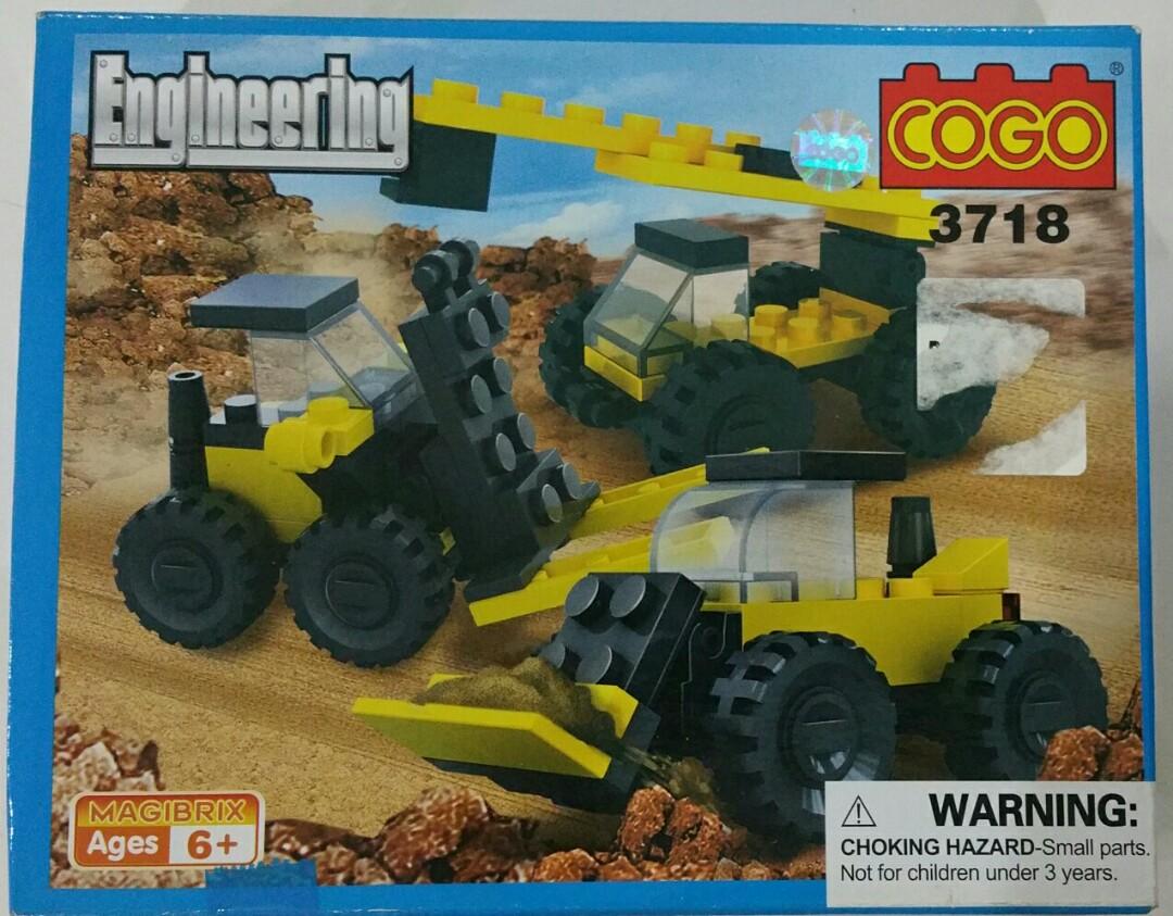 Cogo Engineering Construction Vehicle 3718 MAGIBRIX Ages 6+, Hobbies ...