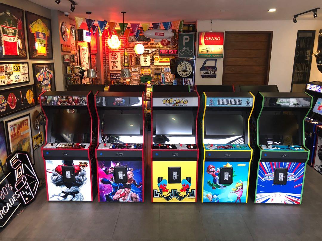Coin operated arcade machines, standing cabinet type, Hobbies & Toys ...