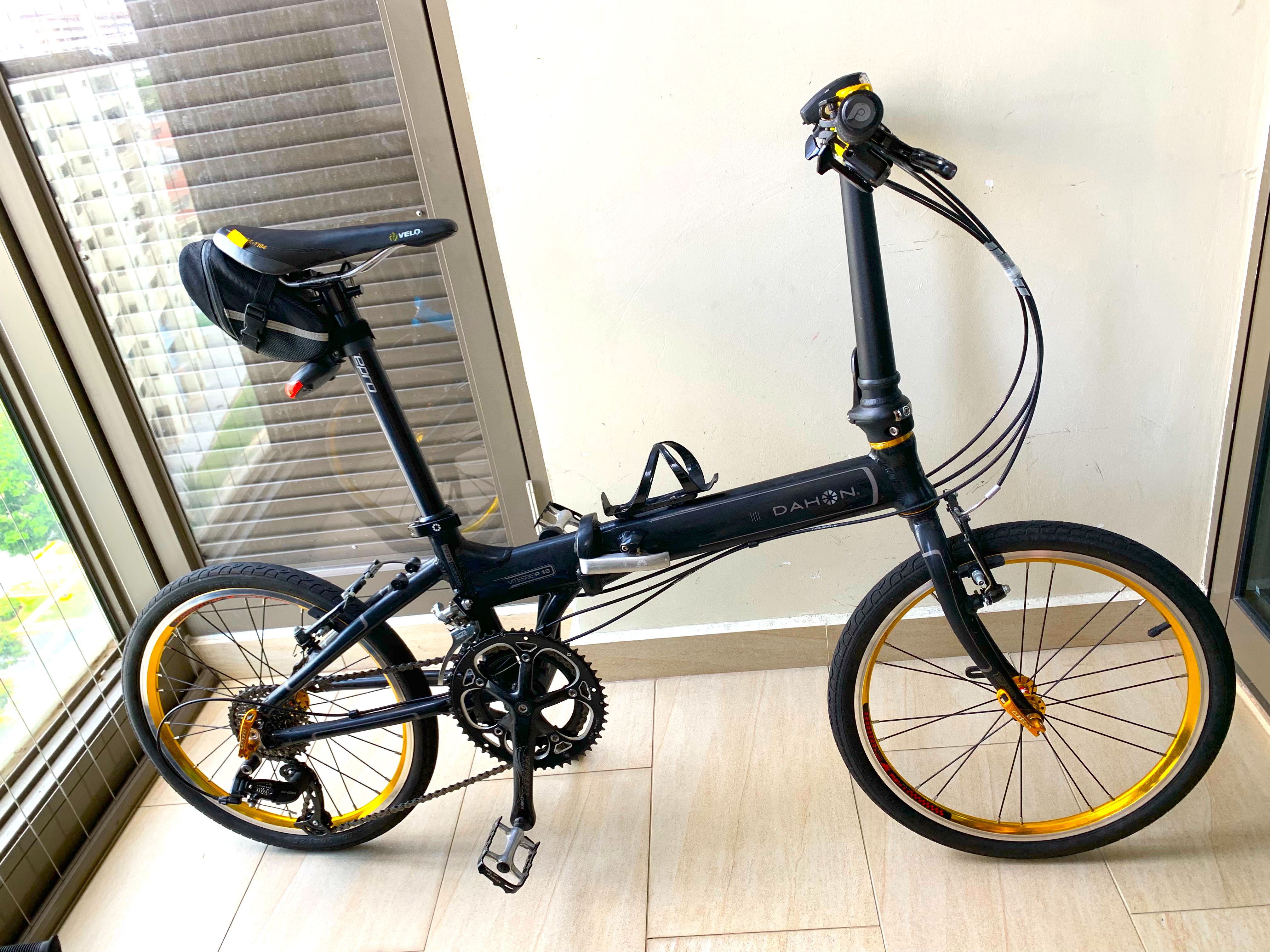 DAHON Bikes (Gold and Black), Bicycles & PMDs, Bicycles, Road Bikes on ...