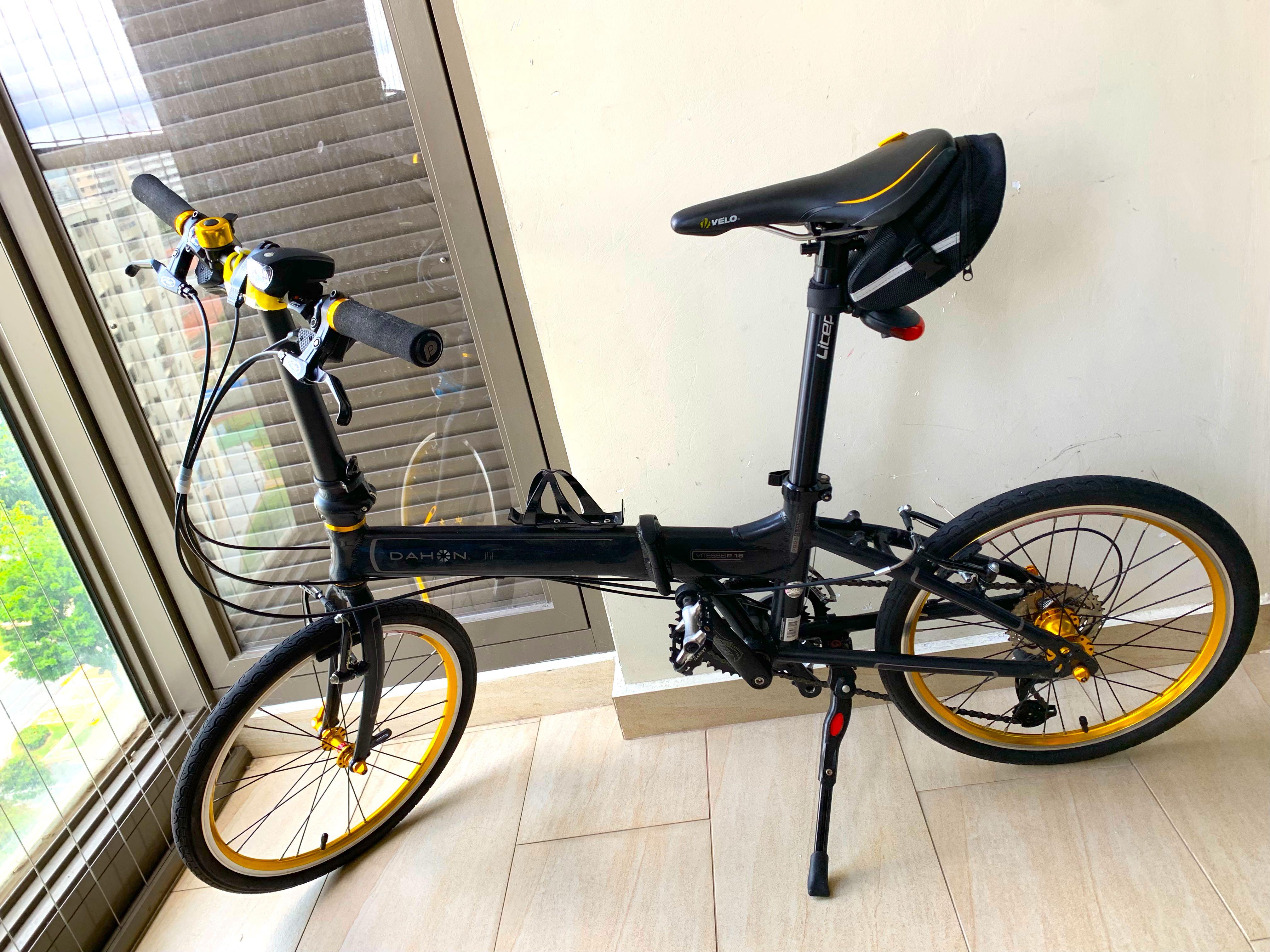 DAHON Bikes (Gold and Black), Bicycles & PMDs, Bicycles, Road Bikes on ...