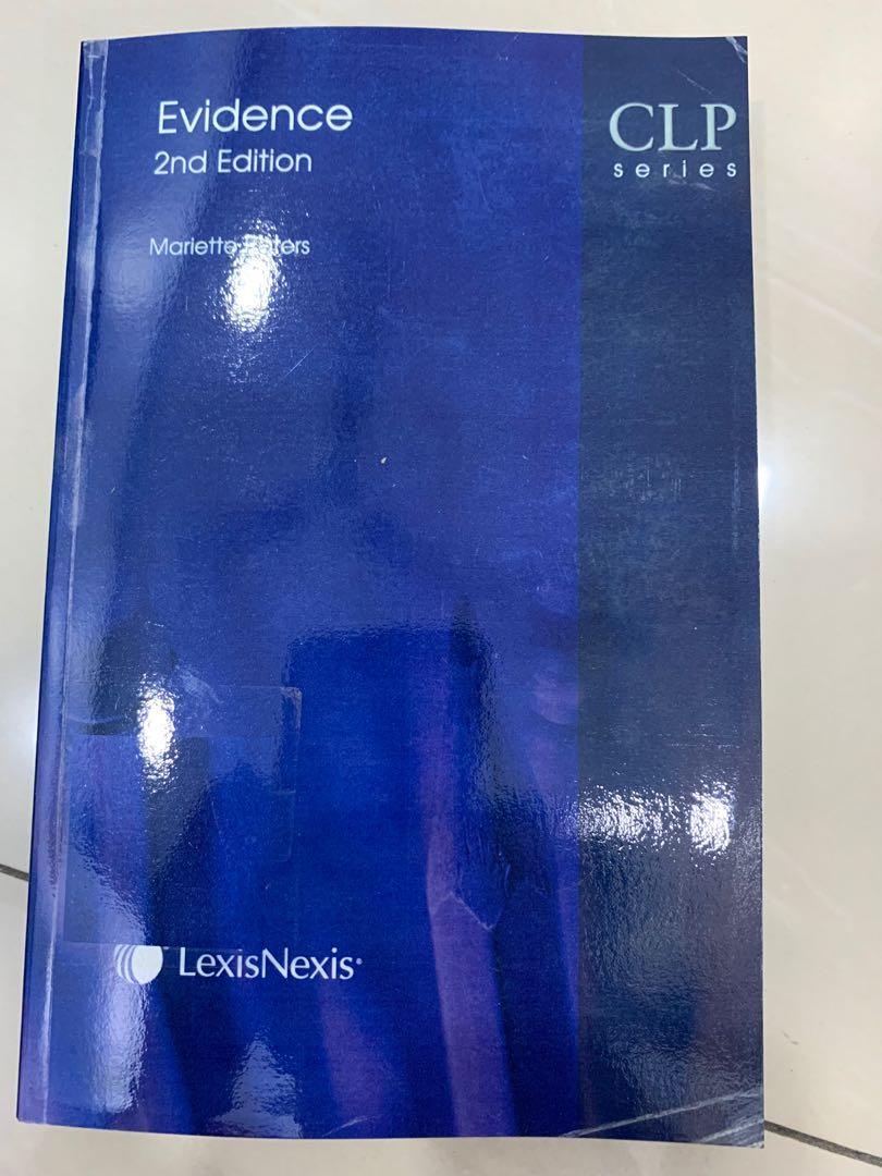 Evidence CLP series, Hobbies & Toys, Books & Magazines, Textbooks on ...