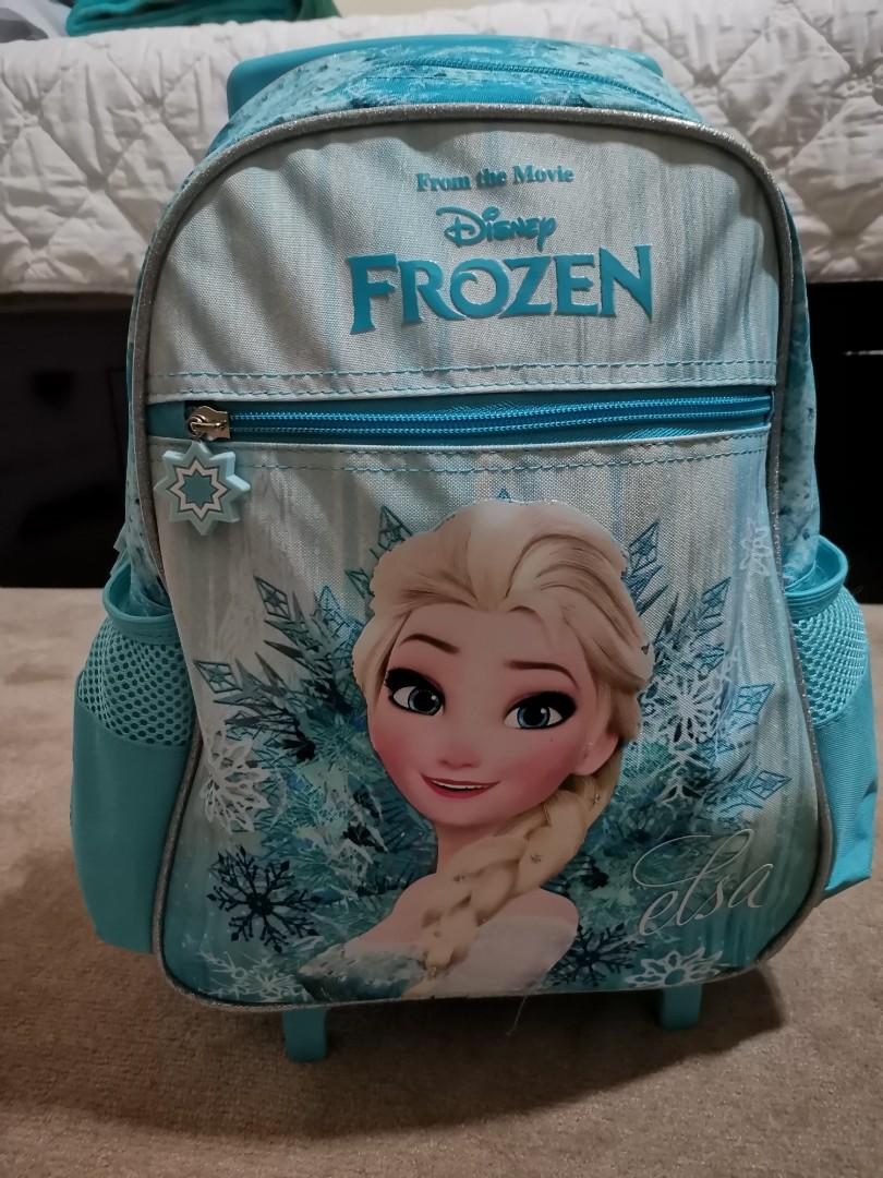 Frozen "Elsa" Trolley Bag, Babies & Kids, Going Out, Diaper Bags ...