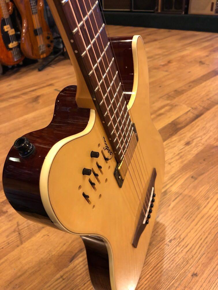 Godin Acousticaster Natural deluxe, Hobbies & Toys, Music & Media ...