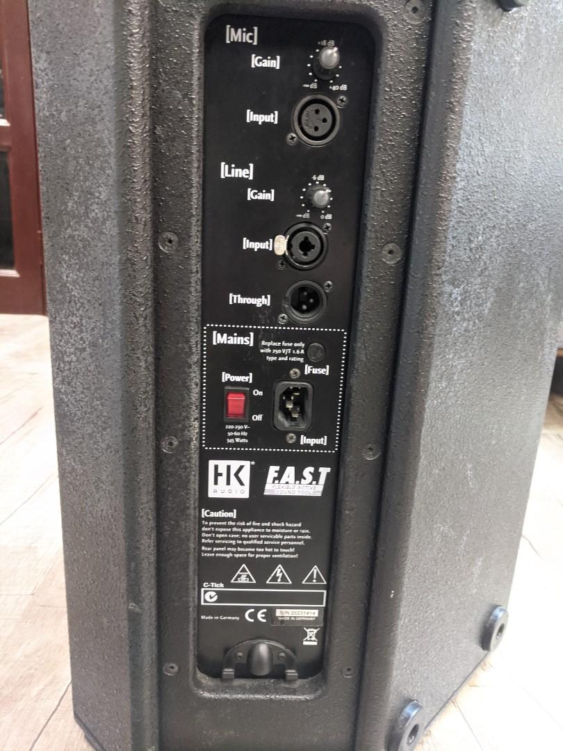 HK active speaker system. 1 Subwoofer and 3 speakers., Audio, Soundbars ...