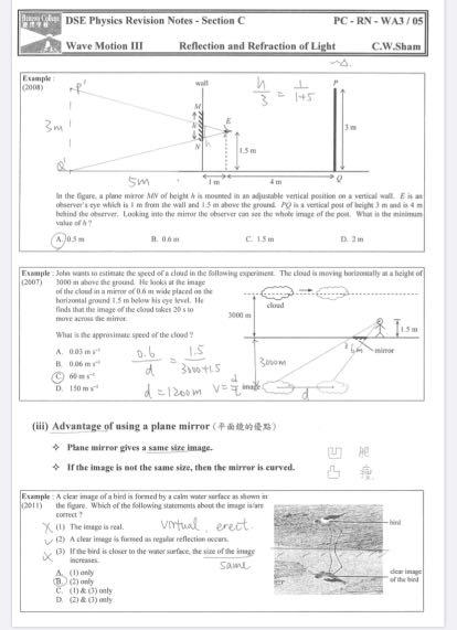 HKDSE Physics C.W. Sham (Compulsory+ all Electives) Revision Course ...