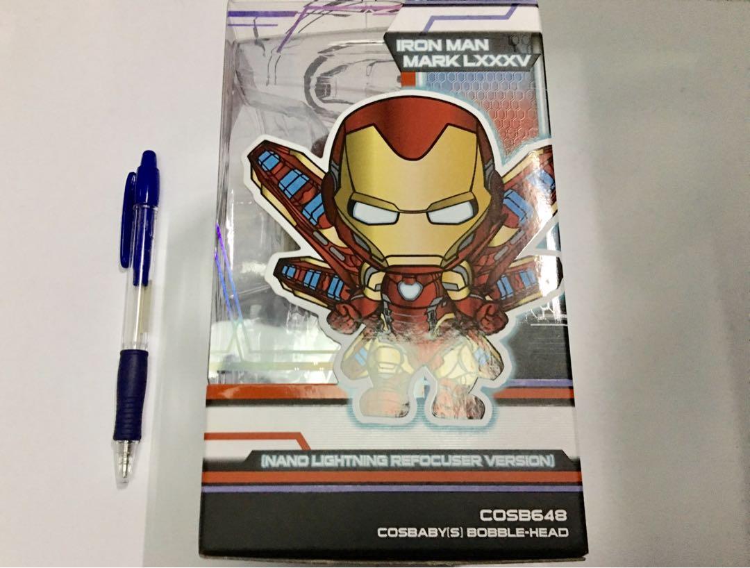 Hot Toys cosbaby Avengers Endgame Iron Man mark 85 (Nano lightning ...