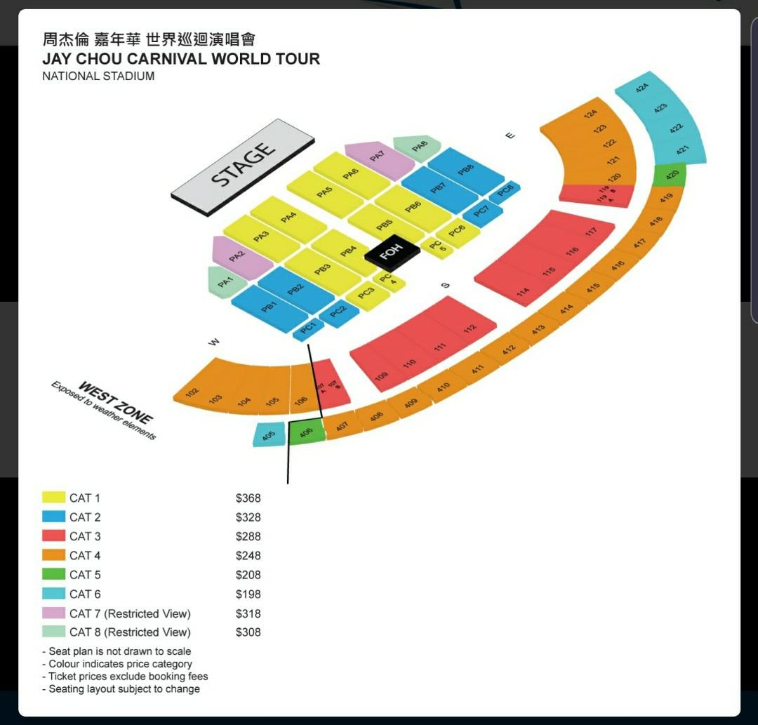 Jay Chou Concert 2020, Tickets & Vouchers, Event Tickets on Carousell