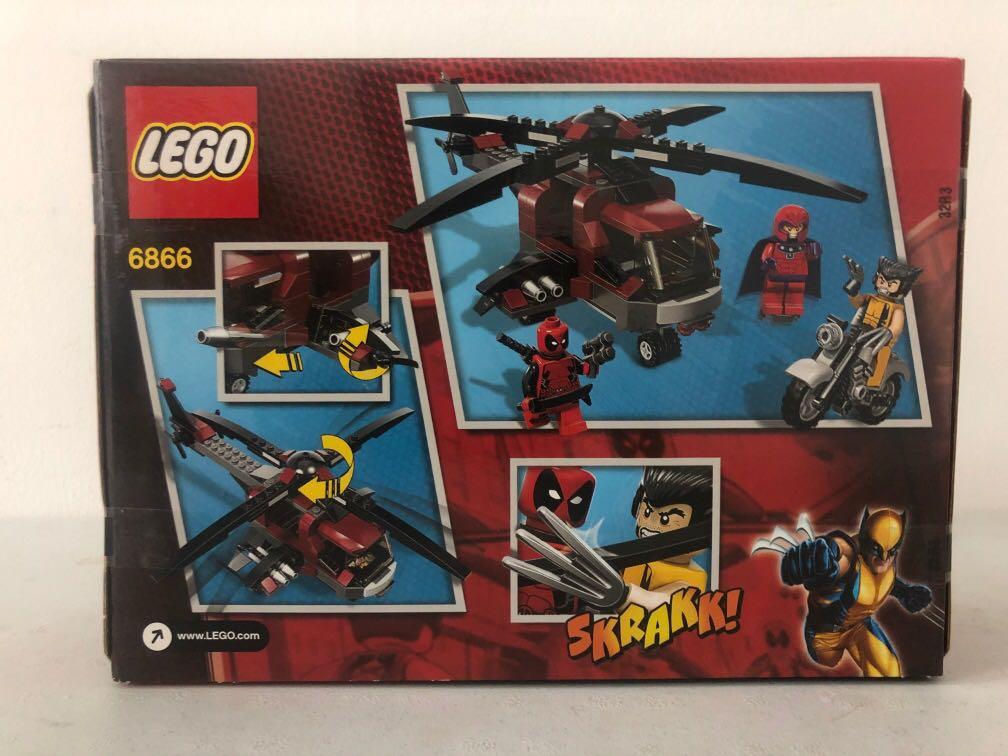 Lego 6866 Wolverine’s Chopper Showdown Super Heroes Marvel, Hobbies ...