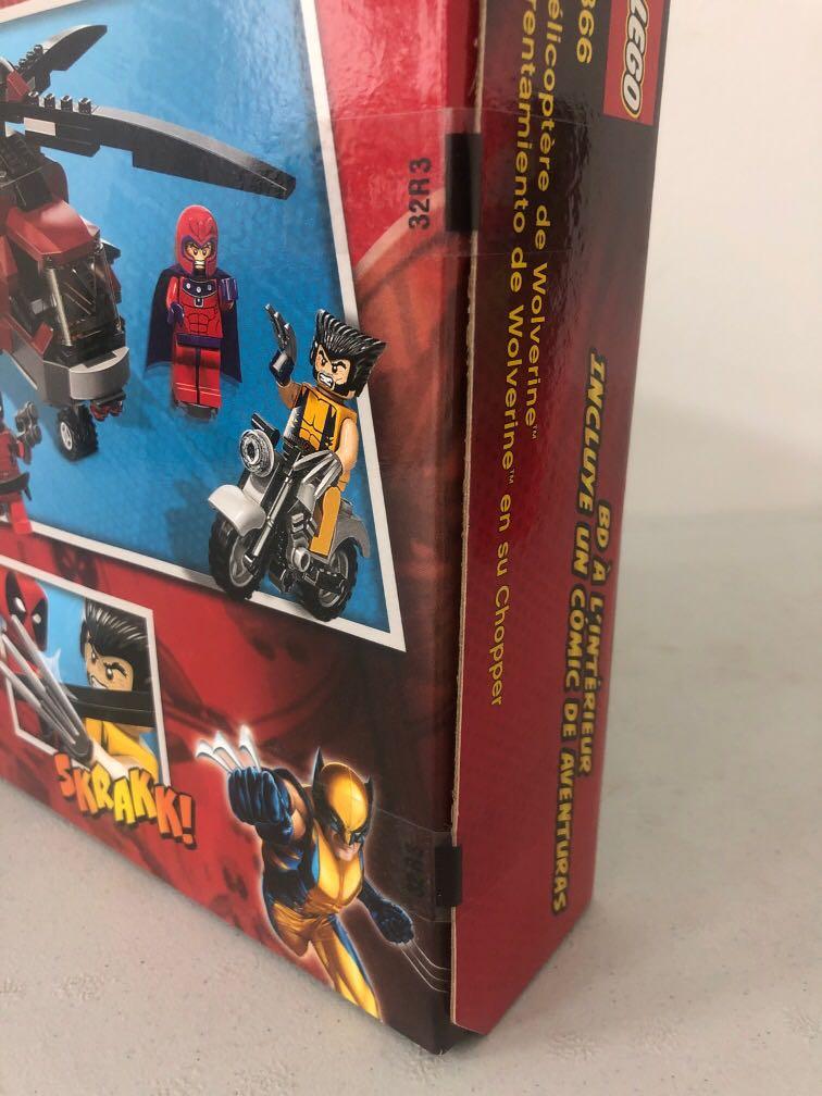Lego 6866 Wolverine’s Chopper Showdown Super Heroes Marvel, Hobbies ...