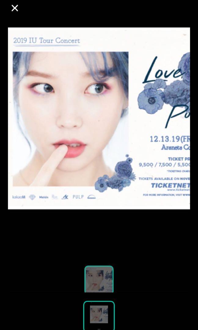Looking for IU CONCERT TICKET, Tickets & Vouchers, Event Tickets on ...