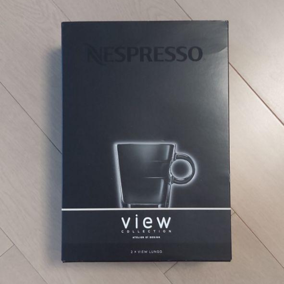 (NEW) Nespresso VIEW Lungo Coffee Cups & Saucers, 家庭電器, 廚房電器, 咖啡機及咖啡壺 ...