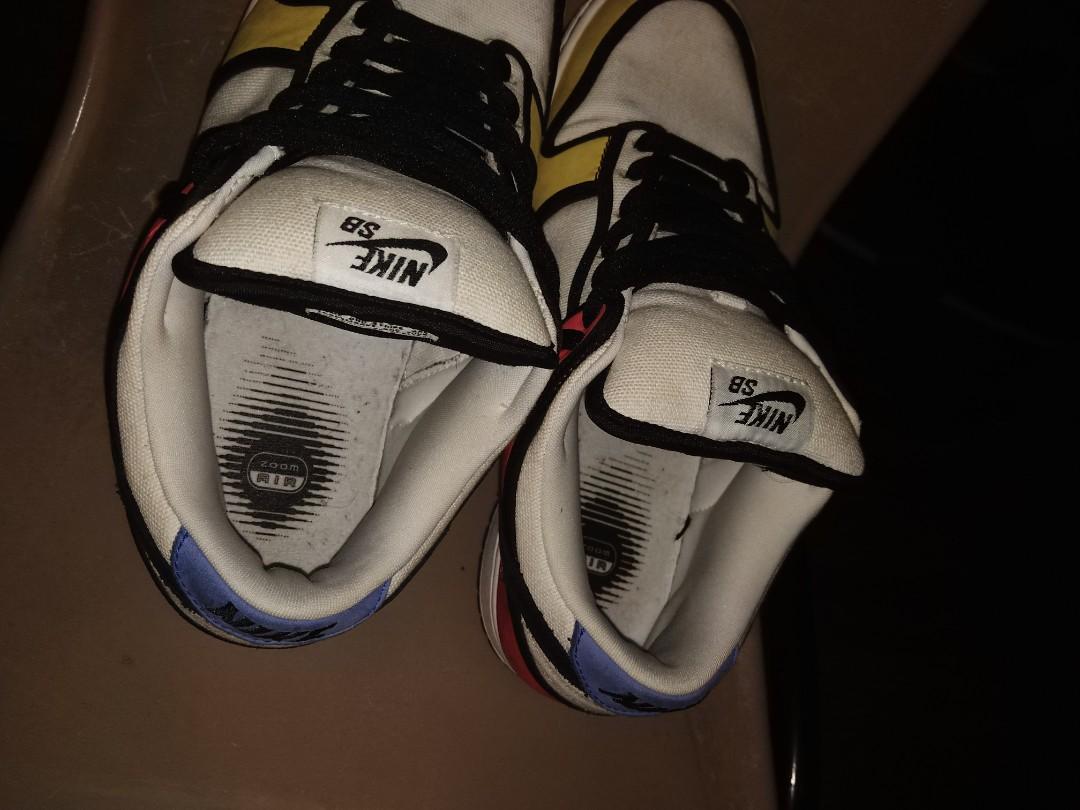 Nike SB Dunk Piet Mondrian US9, Men's Fashion, Footwear, Sneakers on ...