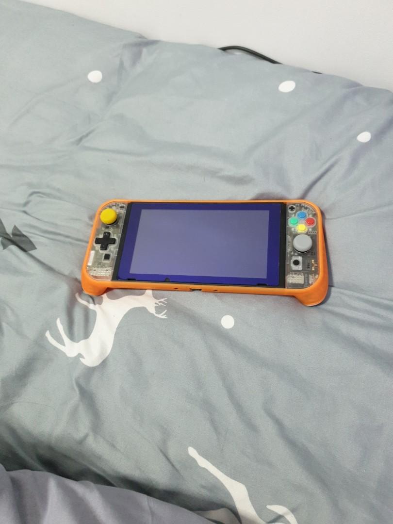 Nintendo Switch Gen 2 Transparent Casing, Video Gaming, Video Games ...