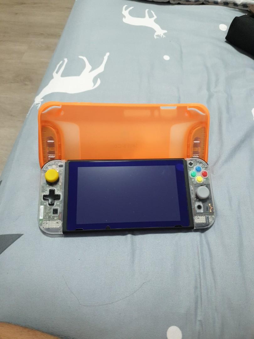 Nintendo Switch Gen 2 Transparent Casing, Video Gaming, Video Games ...