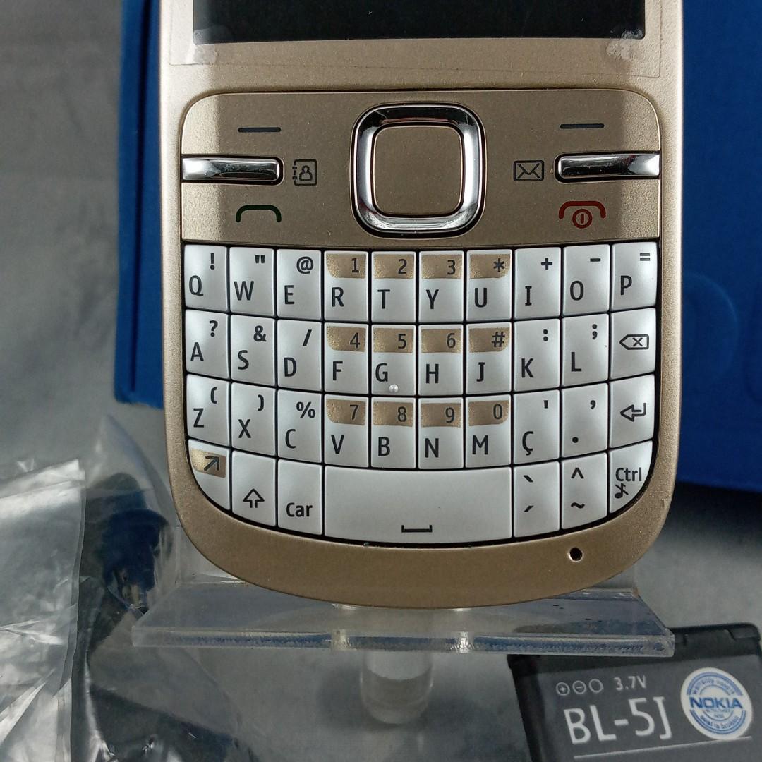 Nokia C3-00 Qwerty Gold., Mobile Phones & Gadgets, Mobile Phones ...