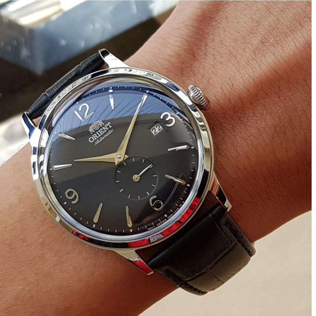 Orient RA-AP0005B10B RA-AP0005B Classic Automatic Black Leather Men's ...