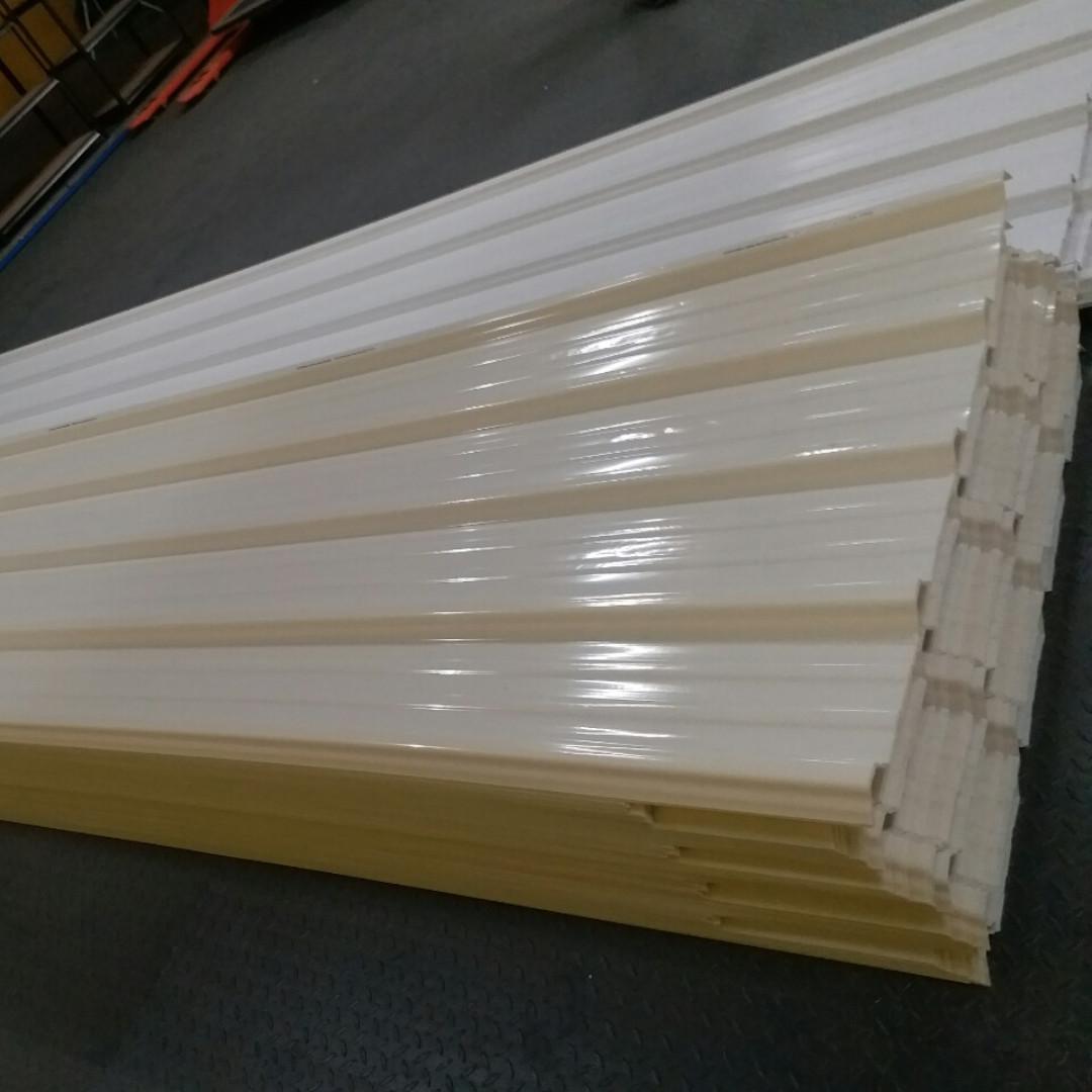 Ribtype Fiberglass uPVC Skylight Non Brittle Roof, Commercial ...