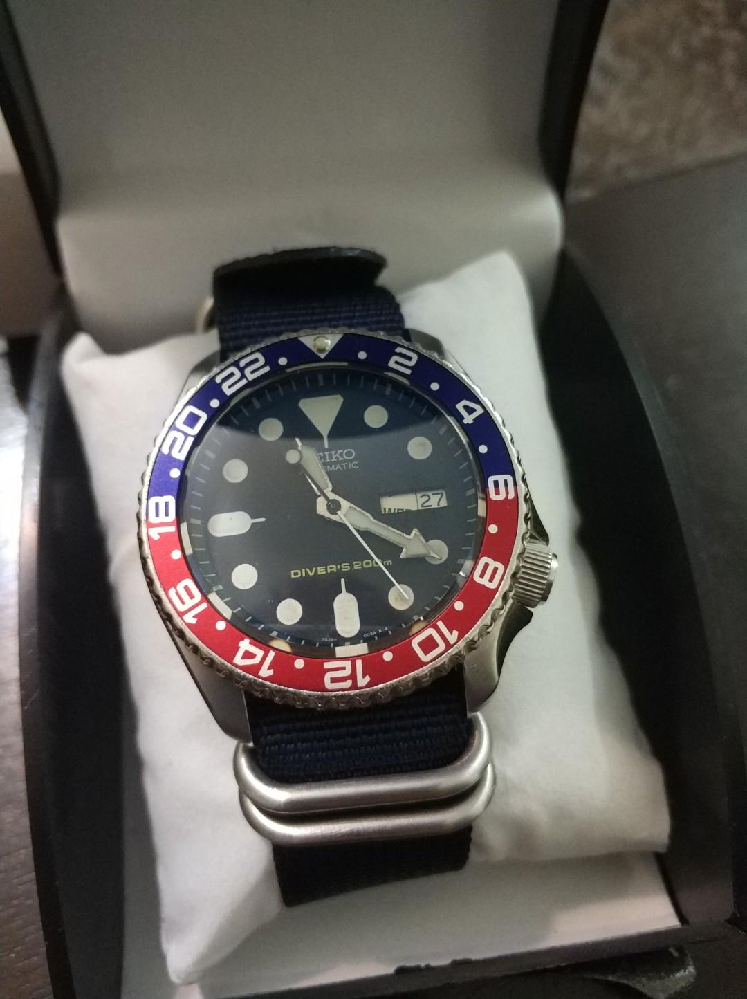 Seiko Divers Pepsi, Men's Fashion, Watches & Accessories, Watches on ...