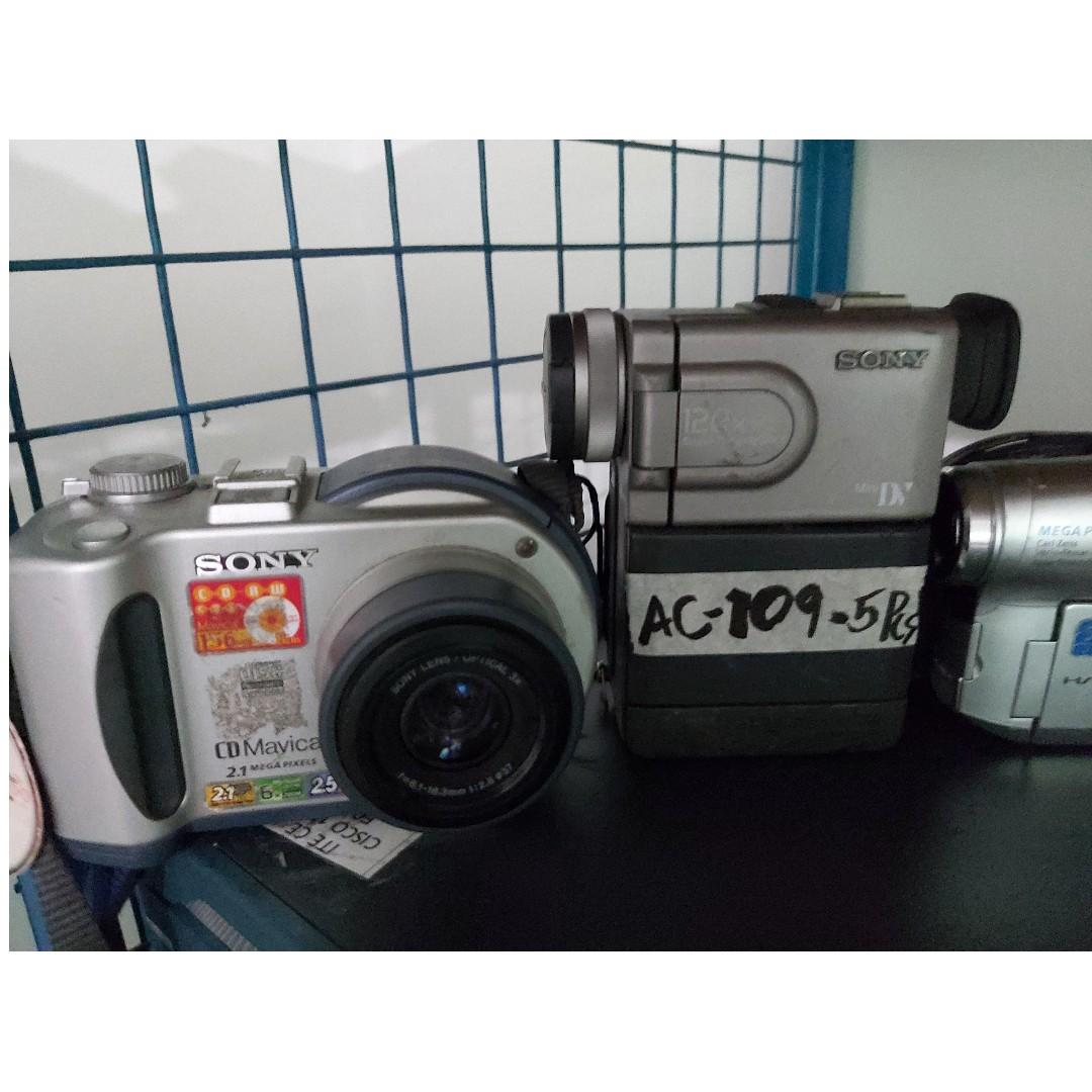 SONY VIDEO CAMERA DIFFERENT MODEL @ P1500 EACH AS IS, Audio, Voice ...