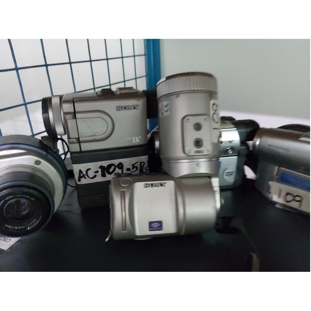 SONY VIDEO CAMERA DIFFERENT MODEL @ P1500 EACH AS IS, Audio, Voice ...