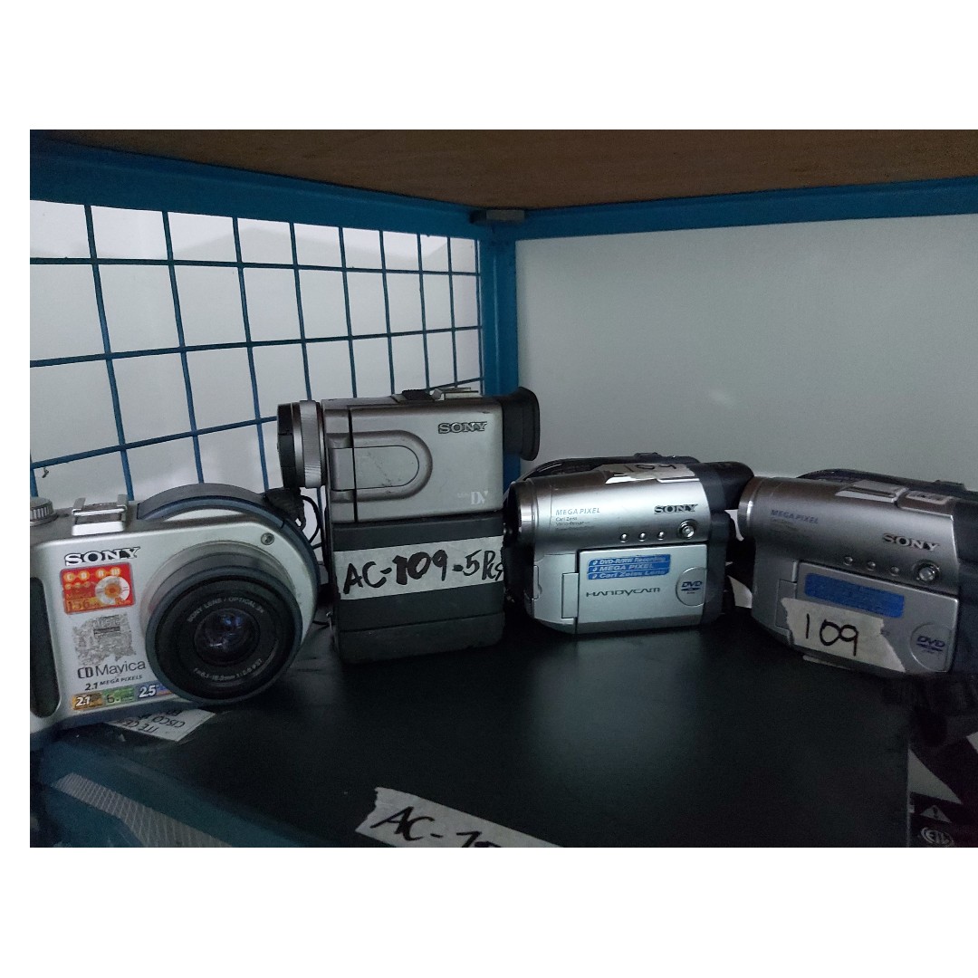 SONY VIDEO CAMERA DIFFERENT MODEL @ P1500 EACH AS IS, Audio, Voice ...