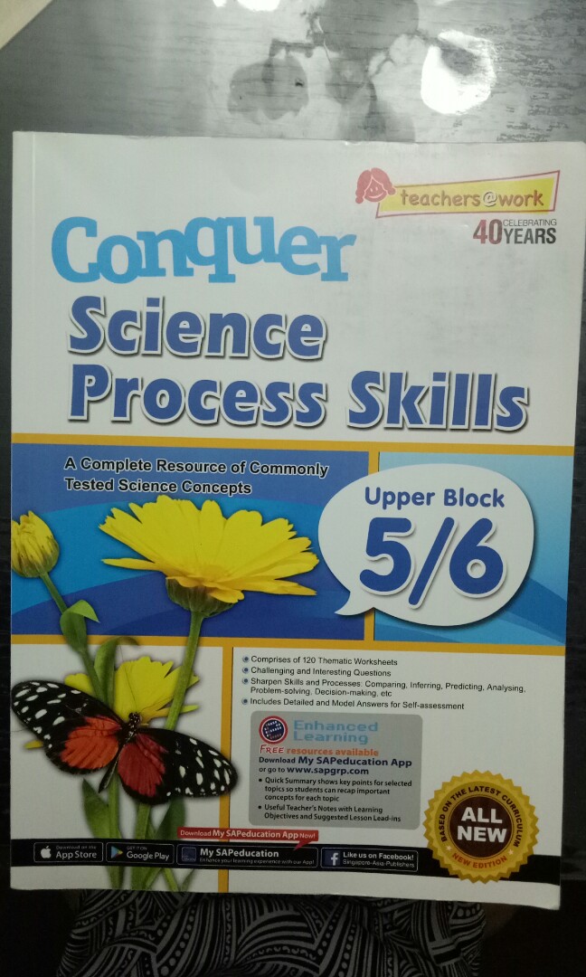 Teachers @work Conquer Science Process Skills, Books & Stationery ...