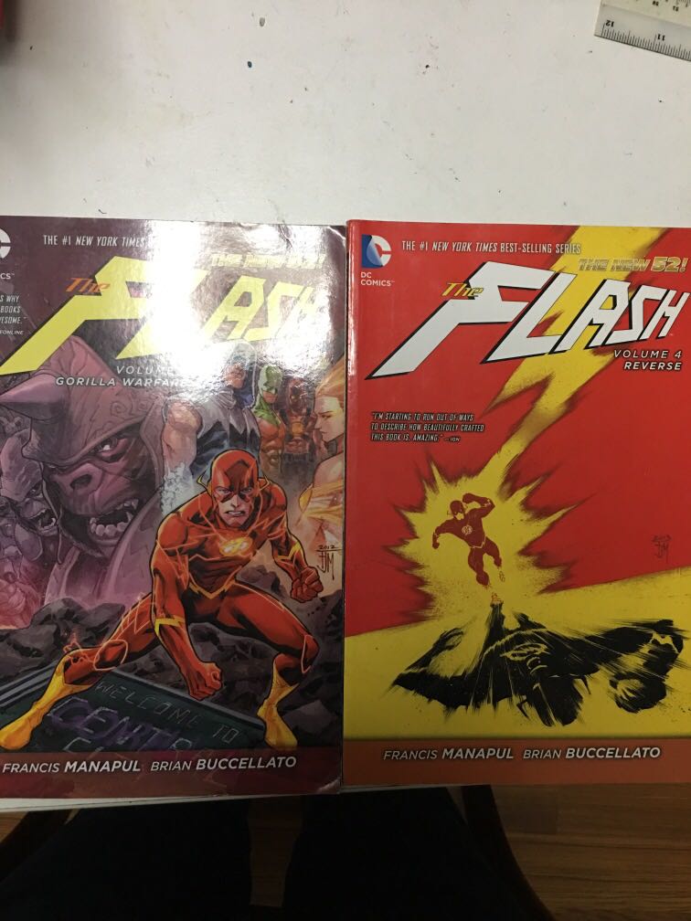 The flash vol 3 and 4 new 52, Hobbies & Toys, Memorabilia ...