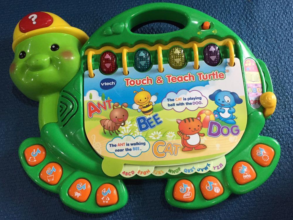 vtech touch and teach turtle, Babies & Kids, Infant Playtime on Carousell